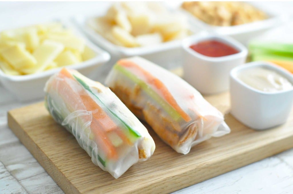 Rispapirruller med kylling - prøv vores lækre opskrift på mambeno.dk